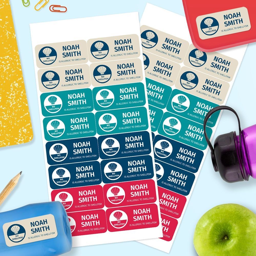 Sailing Allergy Labels - CustomiseMe by Harvey Norman