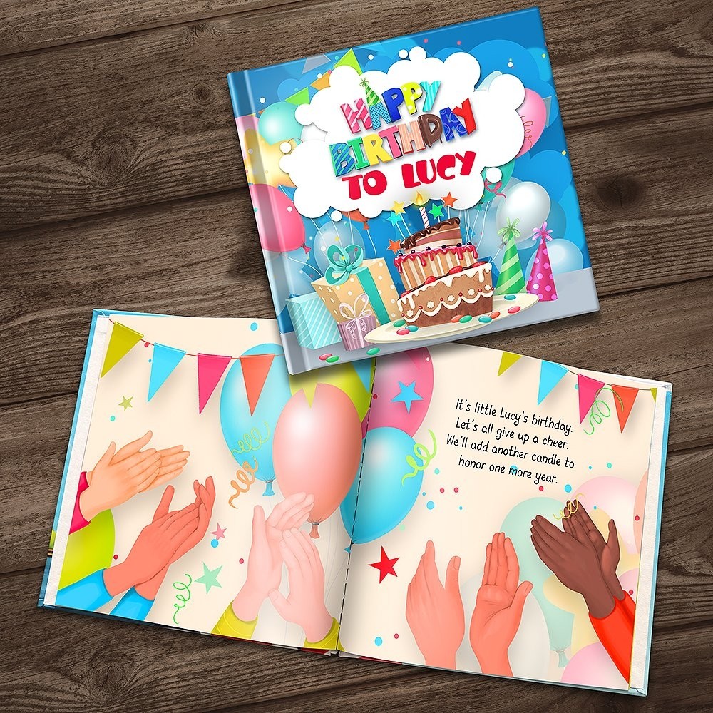 "Happy Birthday" Personalised Story Book - CustomiseMe by Harvey Norman