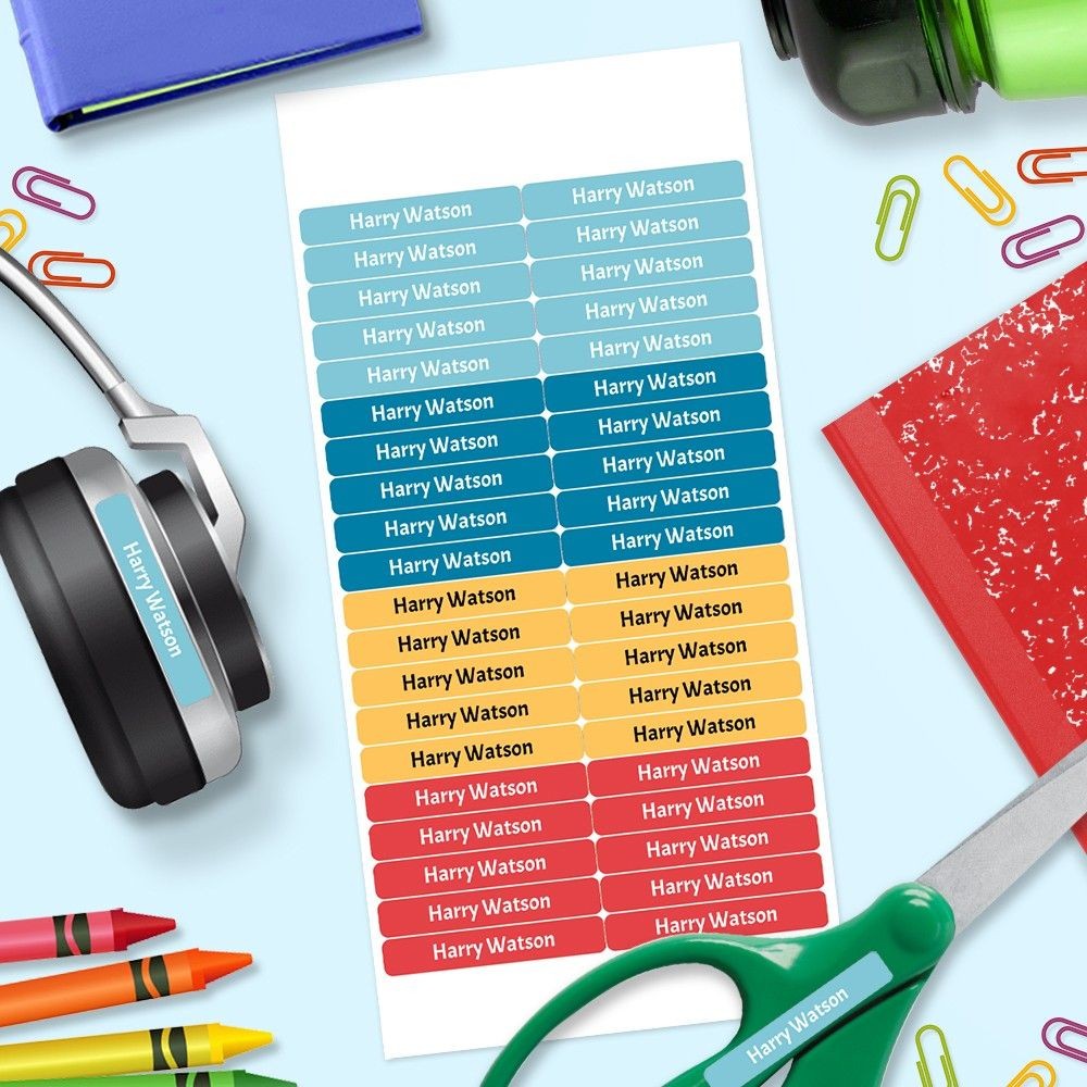 Bright Mini Name Label - CustomiseMe by Harvey Norman