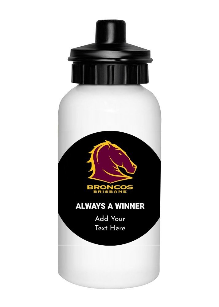 NRL Broncos Drink Bottle - CustomiseMe by Harvey Norman