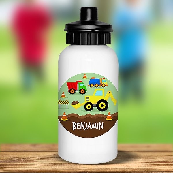 Construction Drink Bottle - CustomiseMe by Harvey Norman