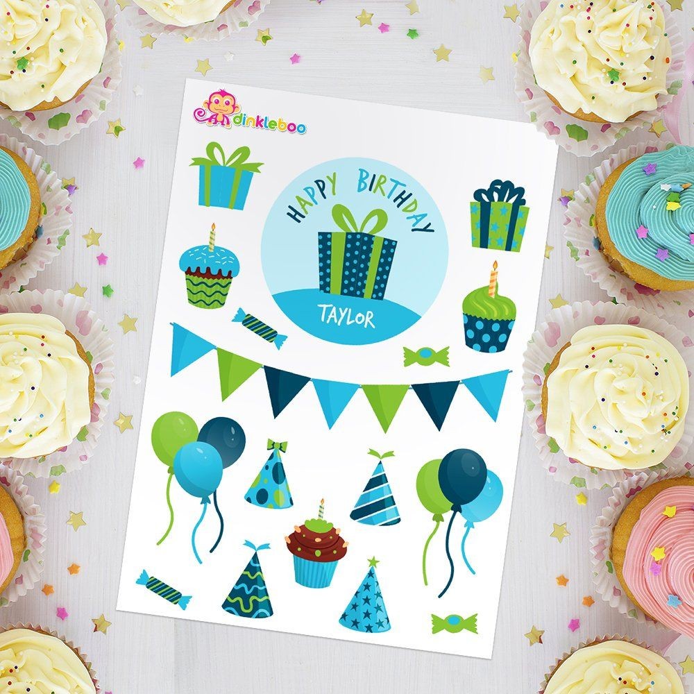 Gift Box Birthday Sticker Pack - CustomiseMe by Harvey Norman