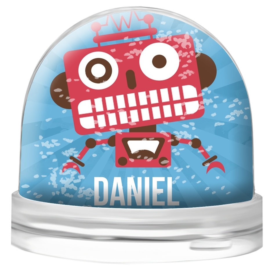 Robot Snow Globe - CustomiseMe by Harvey Norman