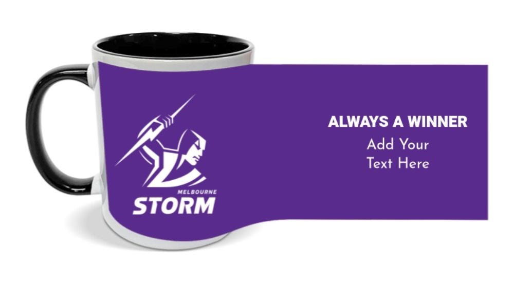 NRL Storm Mug - CustomiseMe by Harvey Norman