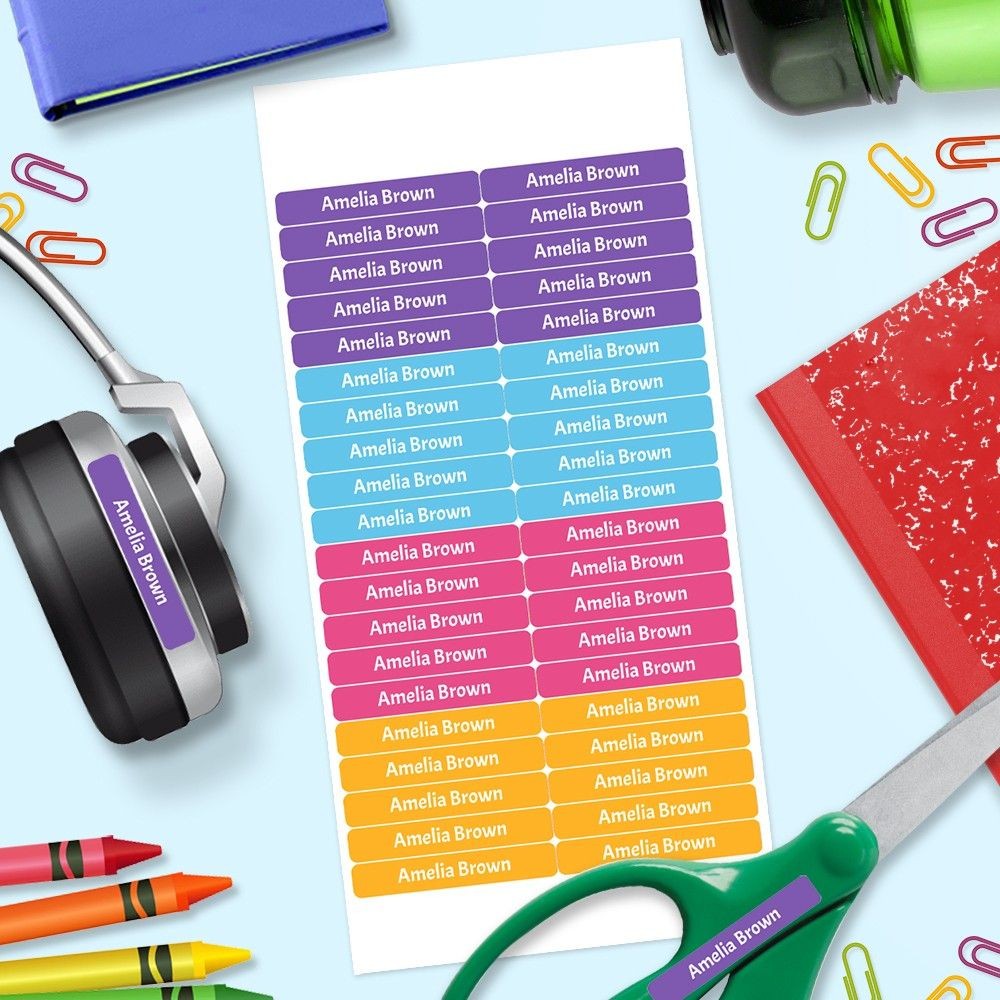 Vivid Mini Name Label - CustomiseMe by Harvey Norman