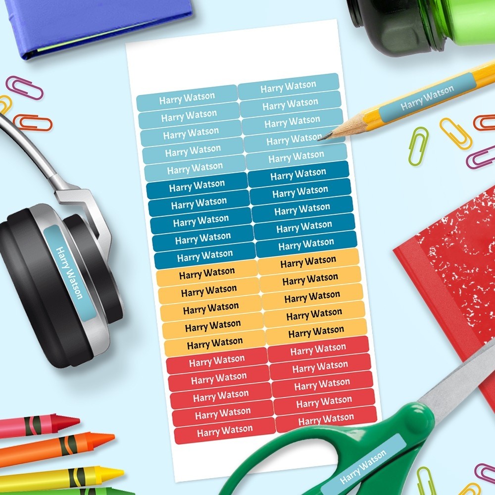 Bright Mini Name Label - CustomiseMe by Harvey Norman